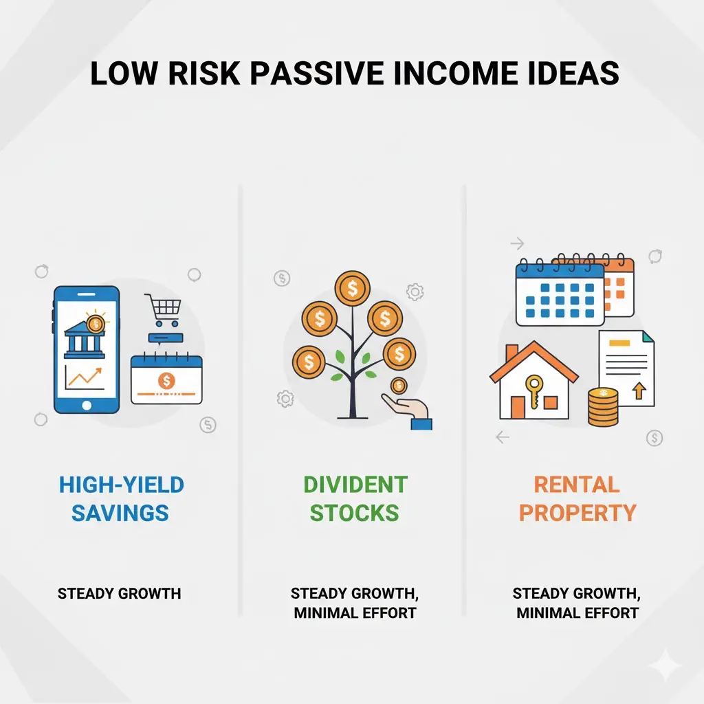 Low Risk Passive Income Ideas India 2026 | FD, REITs, Dividends, SWP Guide